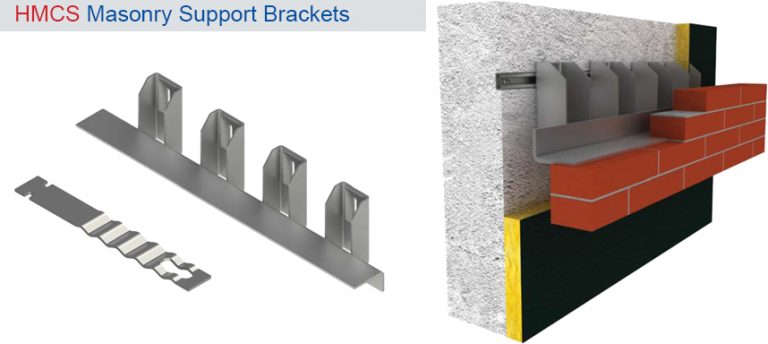 HMCS Brickwork Angle Support Brackets | HAZ Metal Fixing Systems