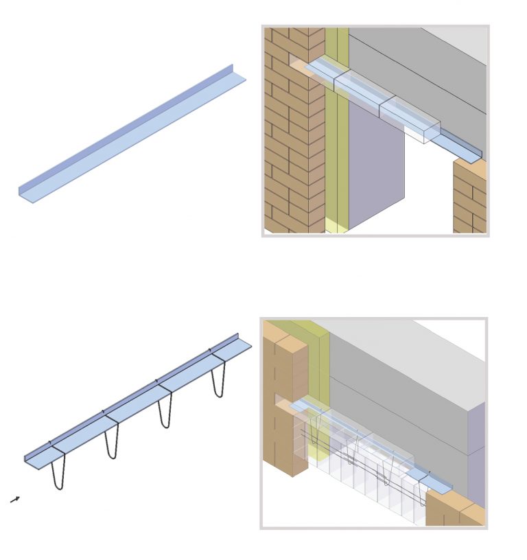 HMLS Masonry & Brick Lintel Supports - Haz Metal Fixing Systems